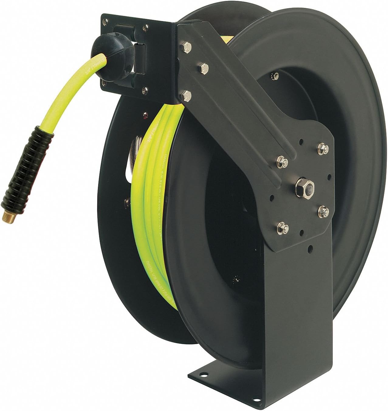 Hose Reel, Spring, 3/8 In x 50 Ft, 300 PSI - Air Tool Hose Reels ...