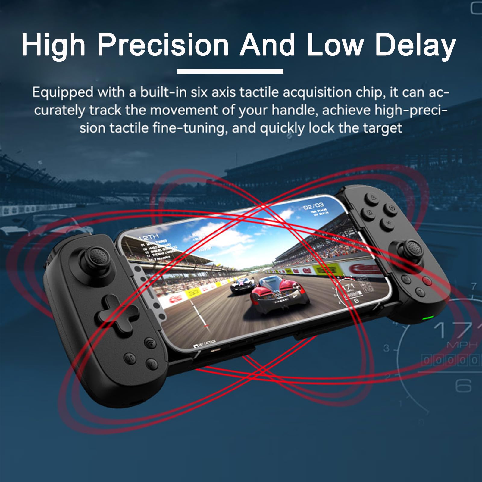 Snapklik.com : Gaming Controller For iPhone/Android,Mobile Bluetooth ...