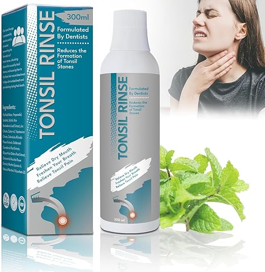 Amazon.com : Tonsil Rinse - Tonsil Stone Remover Mouthwash, Natural ...
