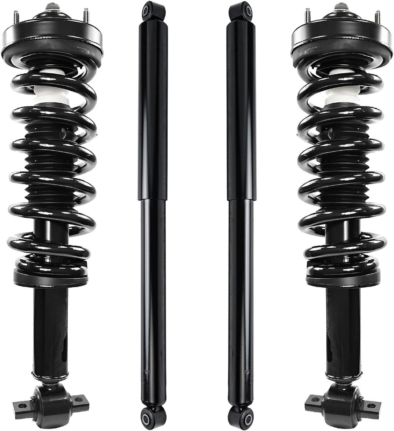 Amazon.com: Detroit Axle - Front Struts & Coil Springs Rear Shock ...