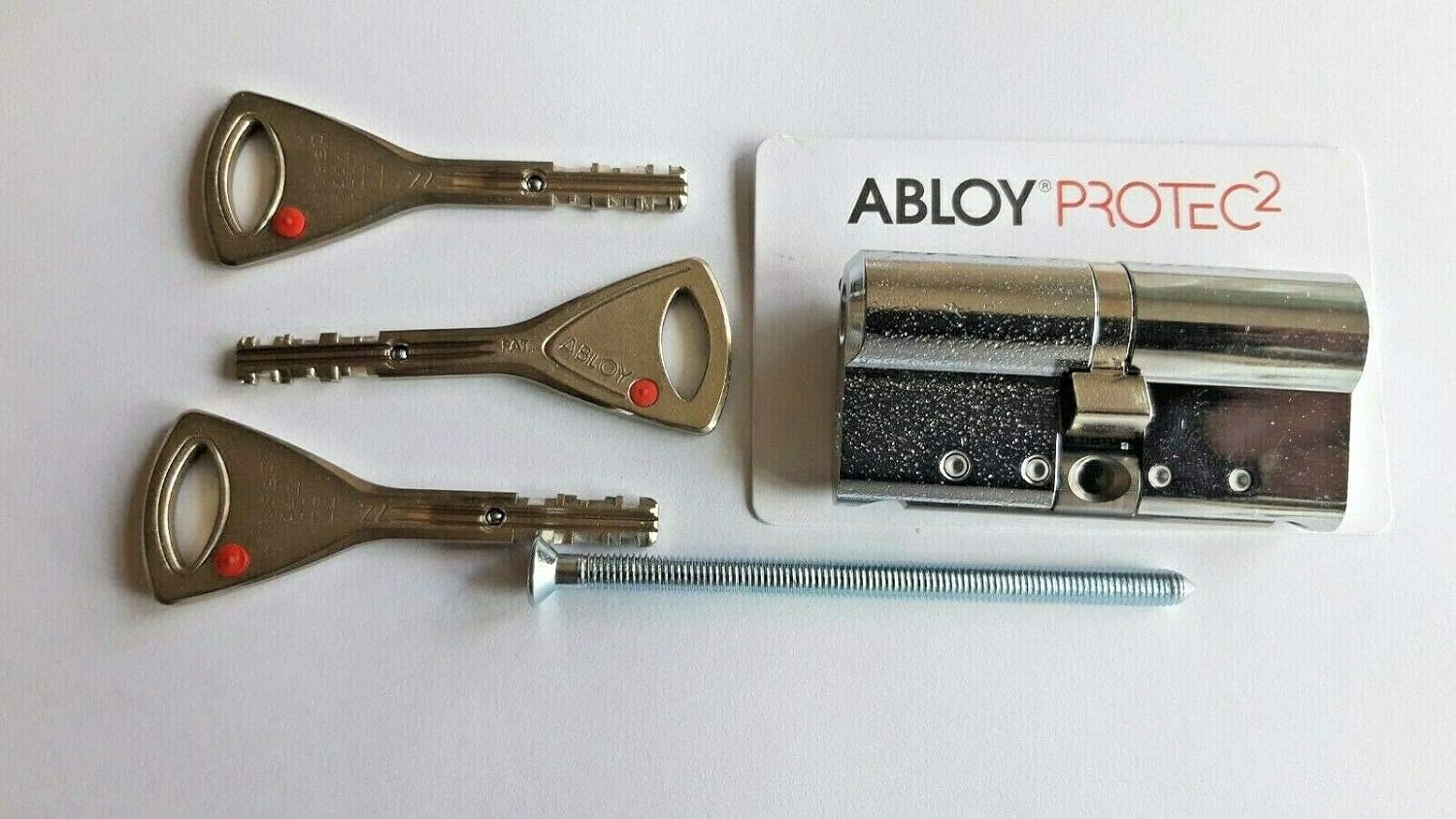 ABLOY CY332T Protec2 Inforced Version High Security Lock/With 3 Keys And ID Card (31/31) : Buy ...