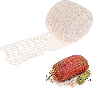 Amazon.com: 10m Meat Netting Roll,Size 18,Elastic Smoked Meat Poultry ...