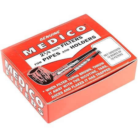 Amazon.com: Medico Pipe Filters - 12 Boxes of 10 : Tools & Home Improvement