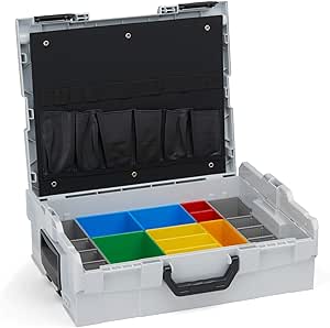 Bosch Sortimo Werkzeugkoffer-Set • L-Boxx 136 grau • bestückt mit ...