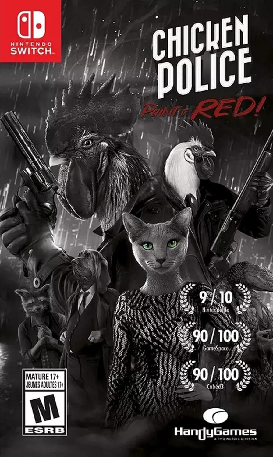 Chicken Police - Paint it Red - Nintendo Switch : Amazon.com.mx ...