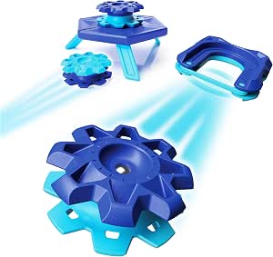 Amazon.com: Fat Brain Toys Magshuto Mag-Kit Series 1 Metal Cypher Blue ...