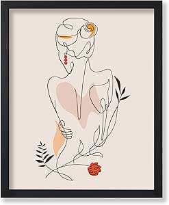 Amazon.com: Poster Master Woman Backside Poster - Lady Print - Girly ...