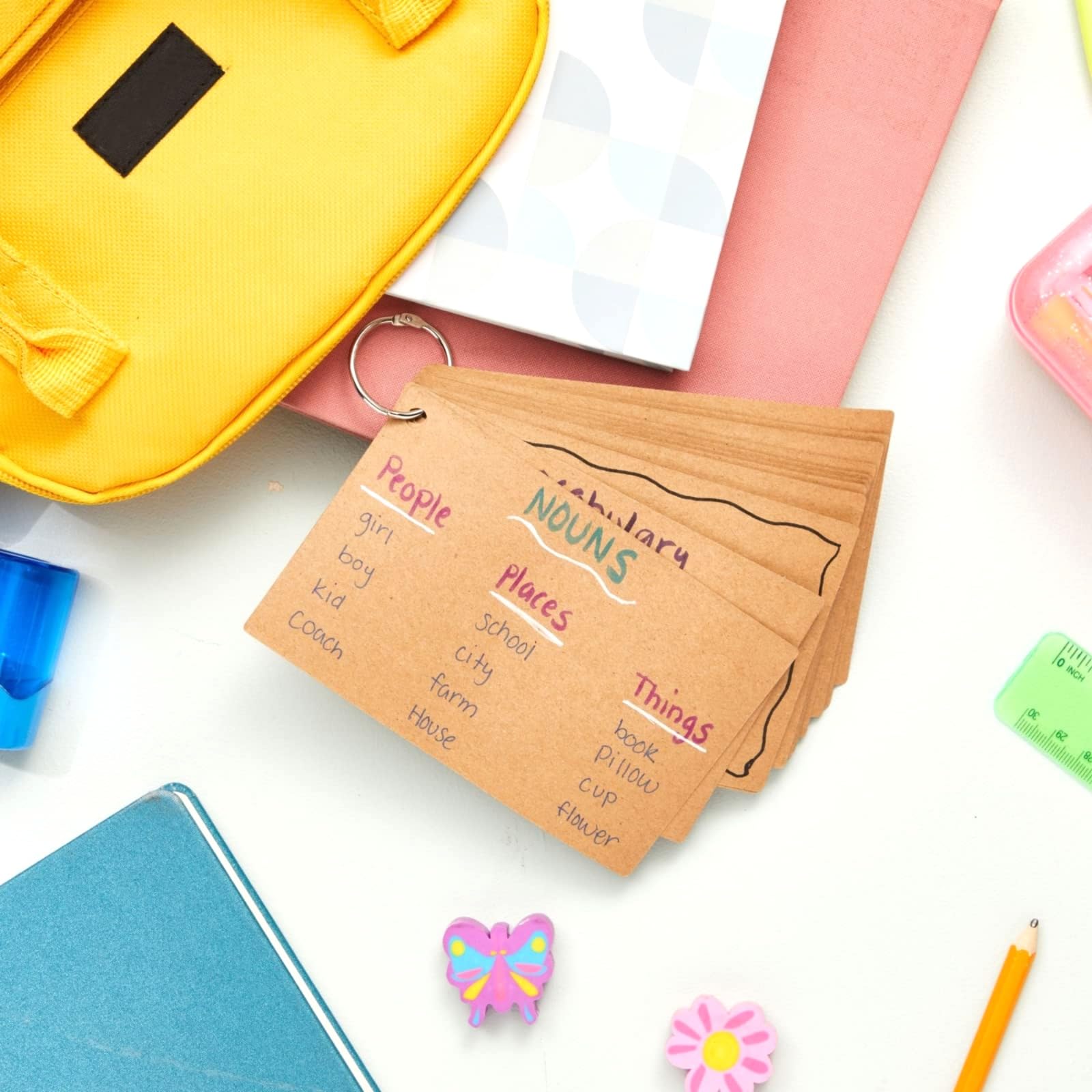 Snapklik.com : Juvale Blank 3x5 Heavy-Weighted Kraft Paper Index Note ...