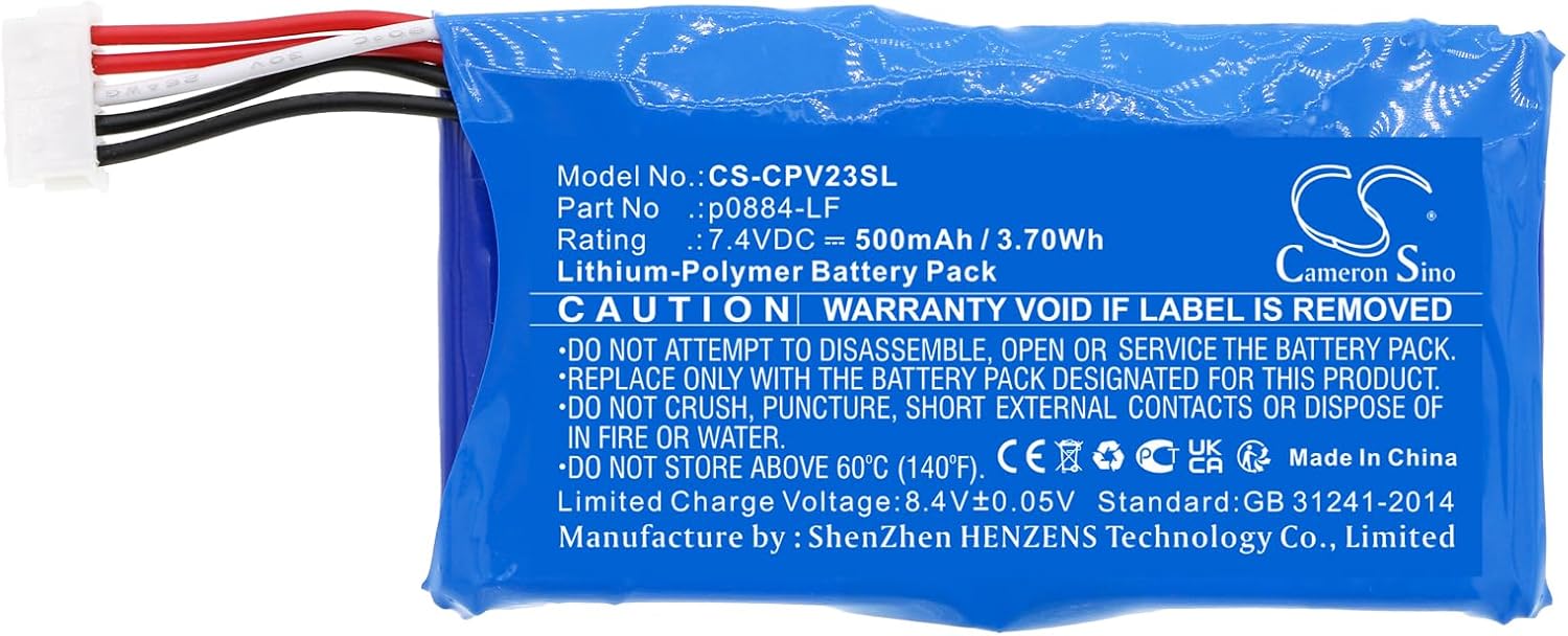 Amazon.com: Cameron Sino 500mAh / 3.70Wh Replacement Battery for Canon ...