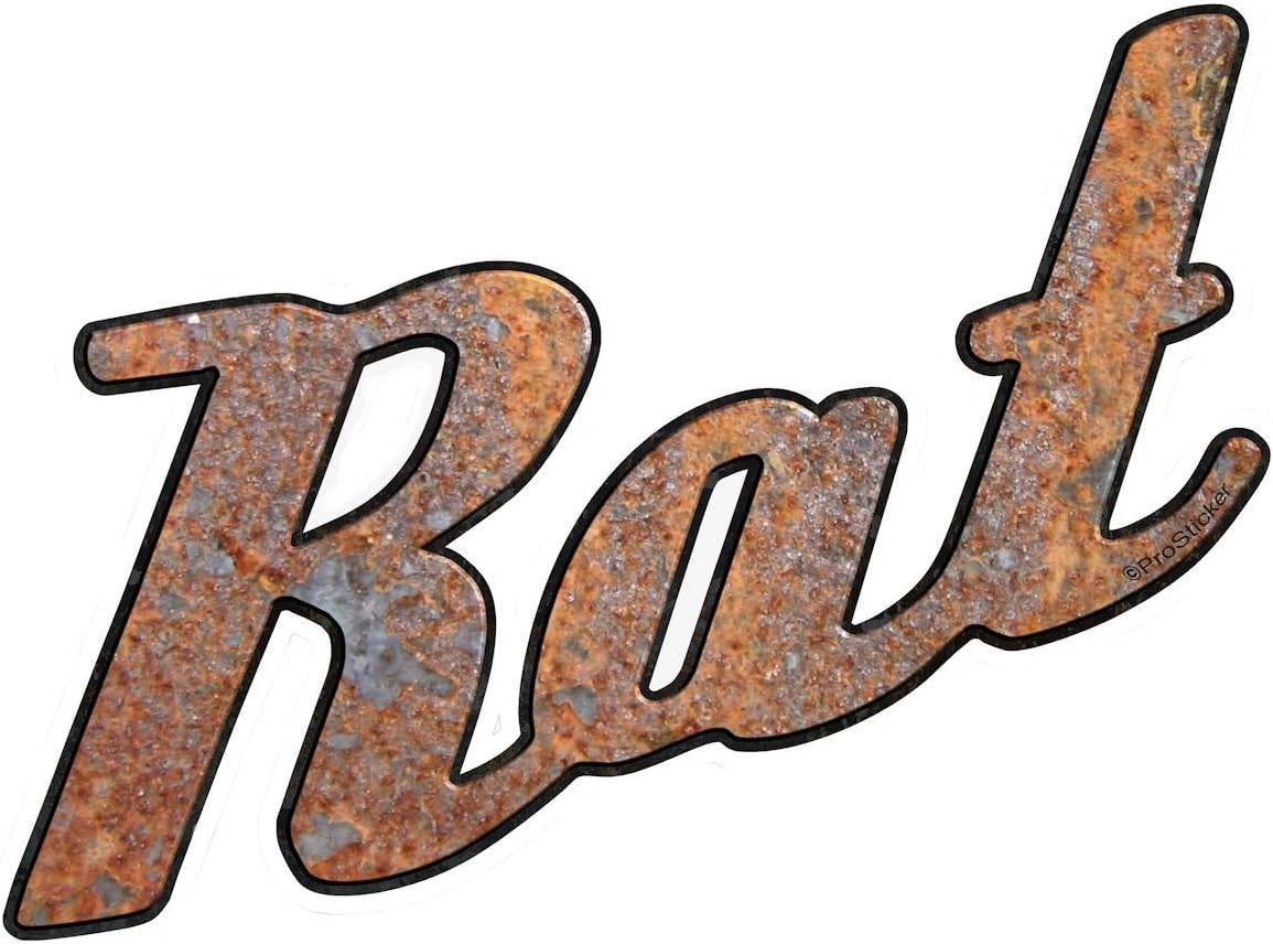Amazon.com: ProSticker 759 (One) 4.5 X 6 Rat Rod Series Rat Decal ...