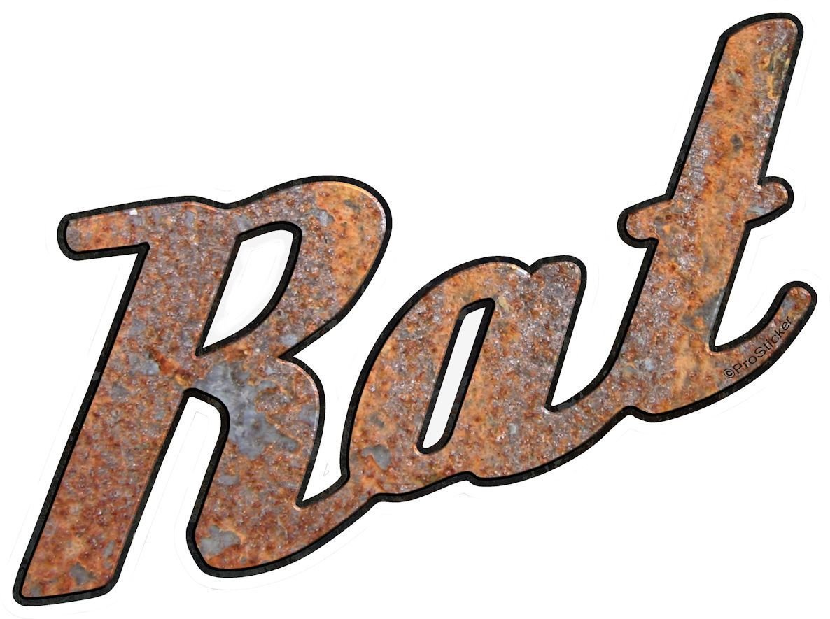 Amazon.com: ProSticker 759 (One) 4.5 X 6 Rat Rod Series Rat Decal ...