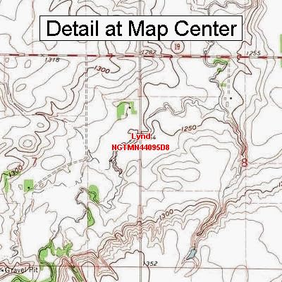 Amazon.com: USGS Topographic Quadrangle Map - Lynd, Minnesota (Folded ...