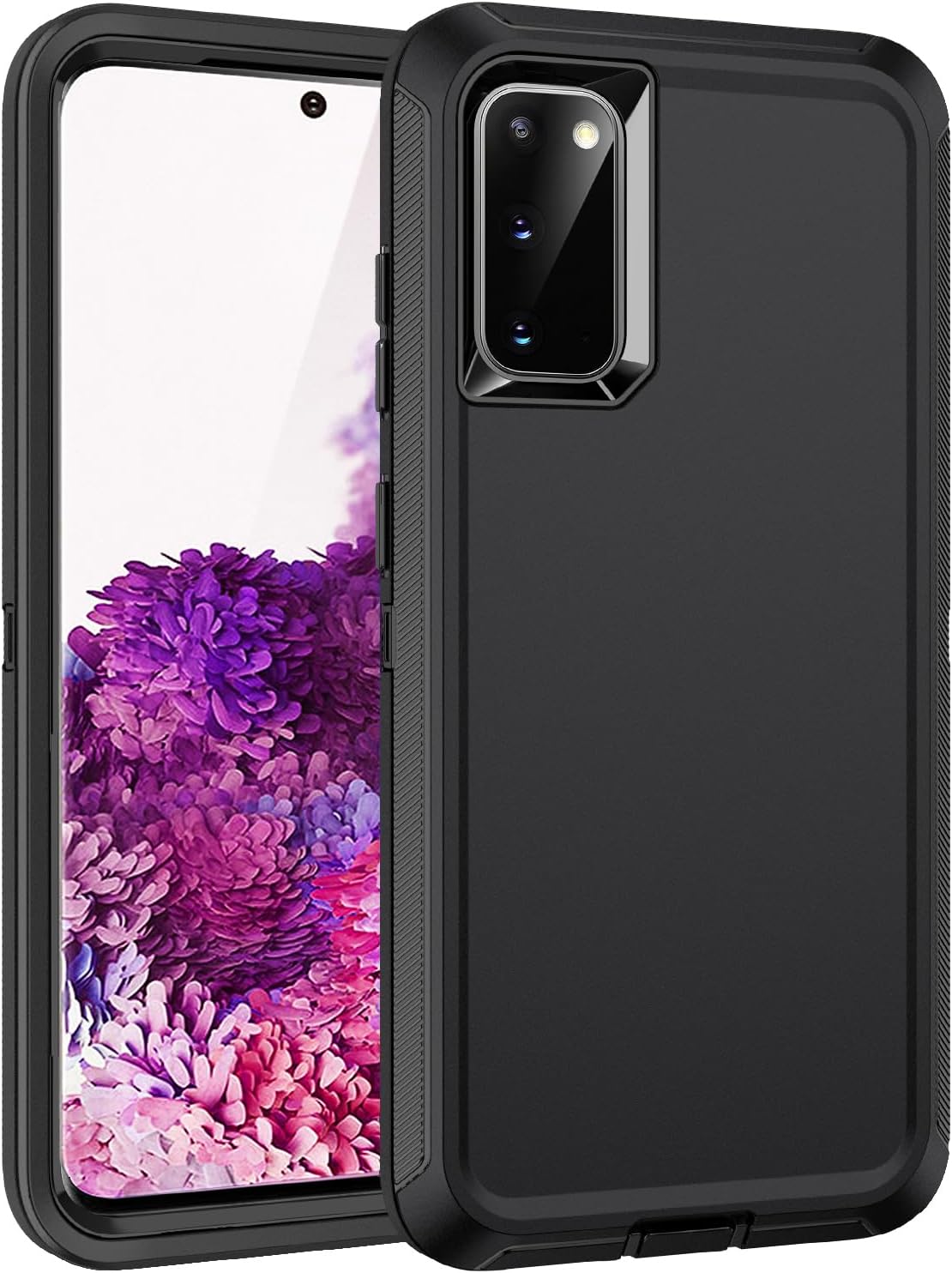 Amazon.com: Temdan for Samsung Galaxy S20 Case, Built-in Screen ...