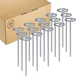 Amazon.com : GZBEVITAR Landscape Fabric Pins, Thickened 8 Gauge ...