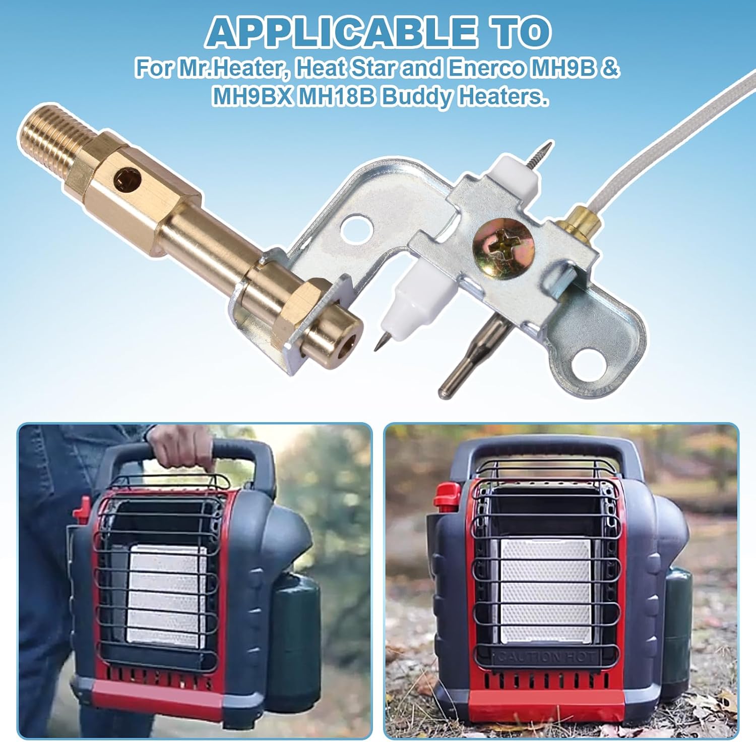 F278527 Pilot Assembly ODS se adapta a Mr Heater Big Buddy Enerco ...