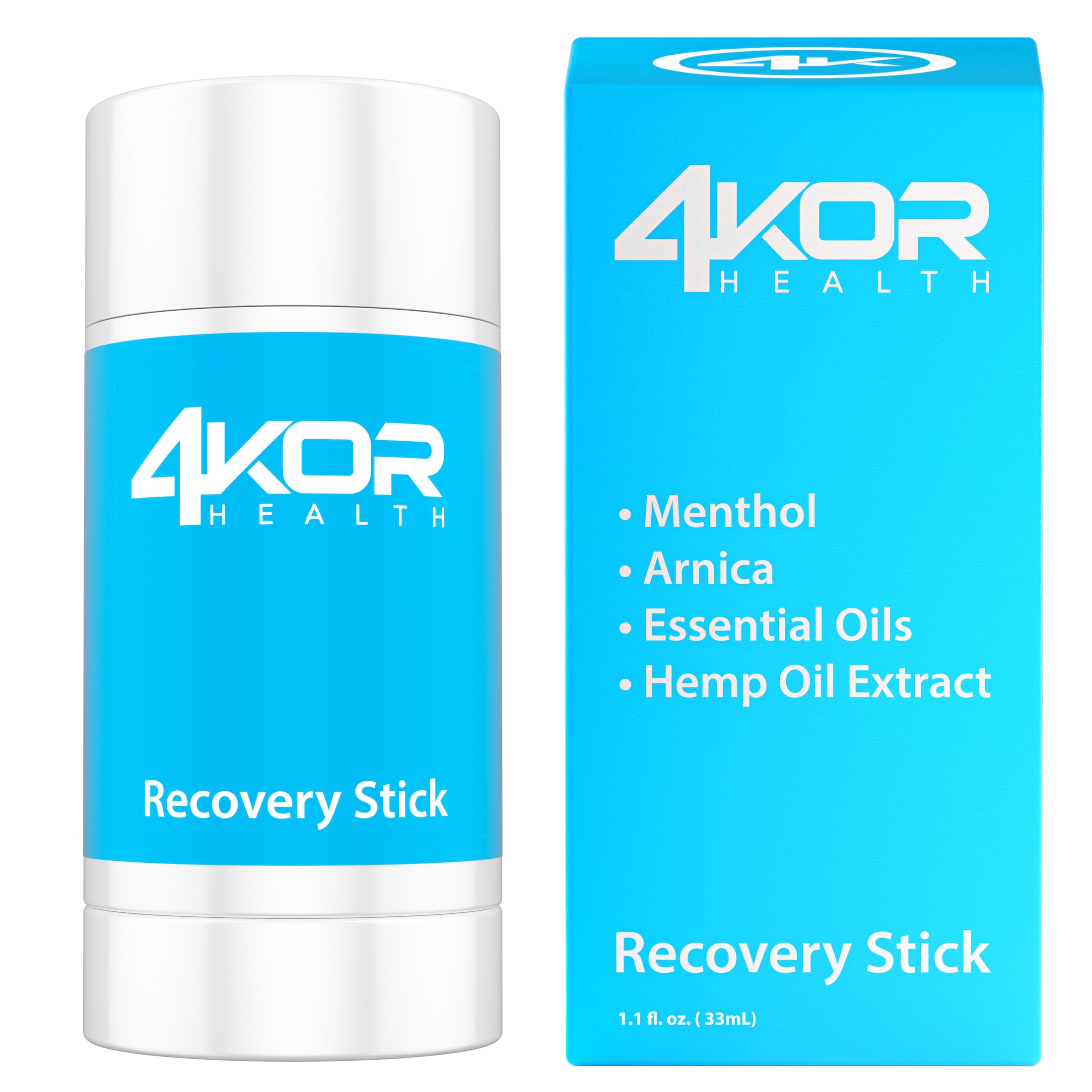 Amazon.com: 4KOR Fitness Recovery Balm Twist Up Stick for Athletic ...