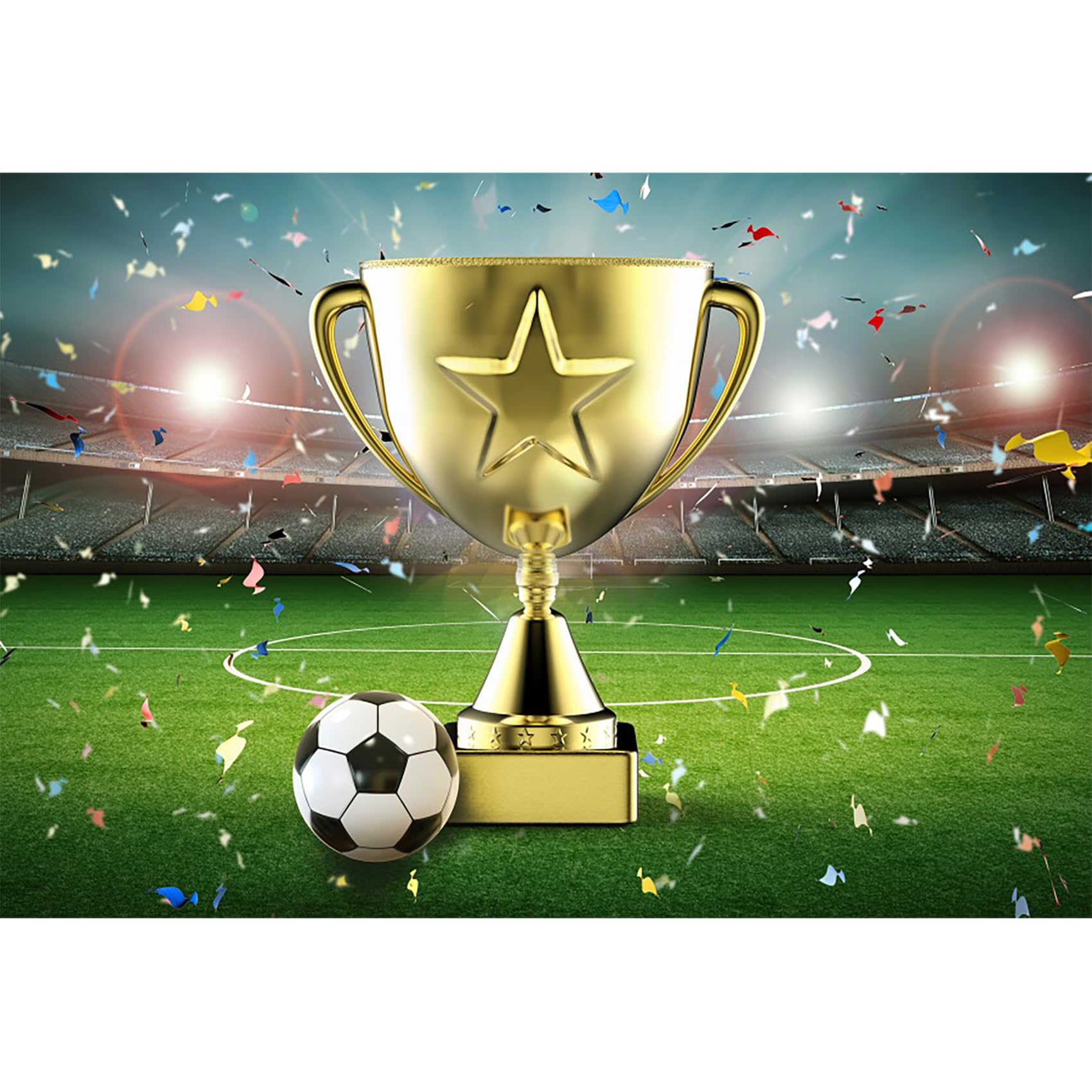 Baocicco 7x5ft Football Champion Backdrop Football Stadium Backdrop ...