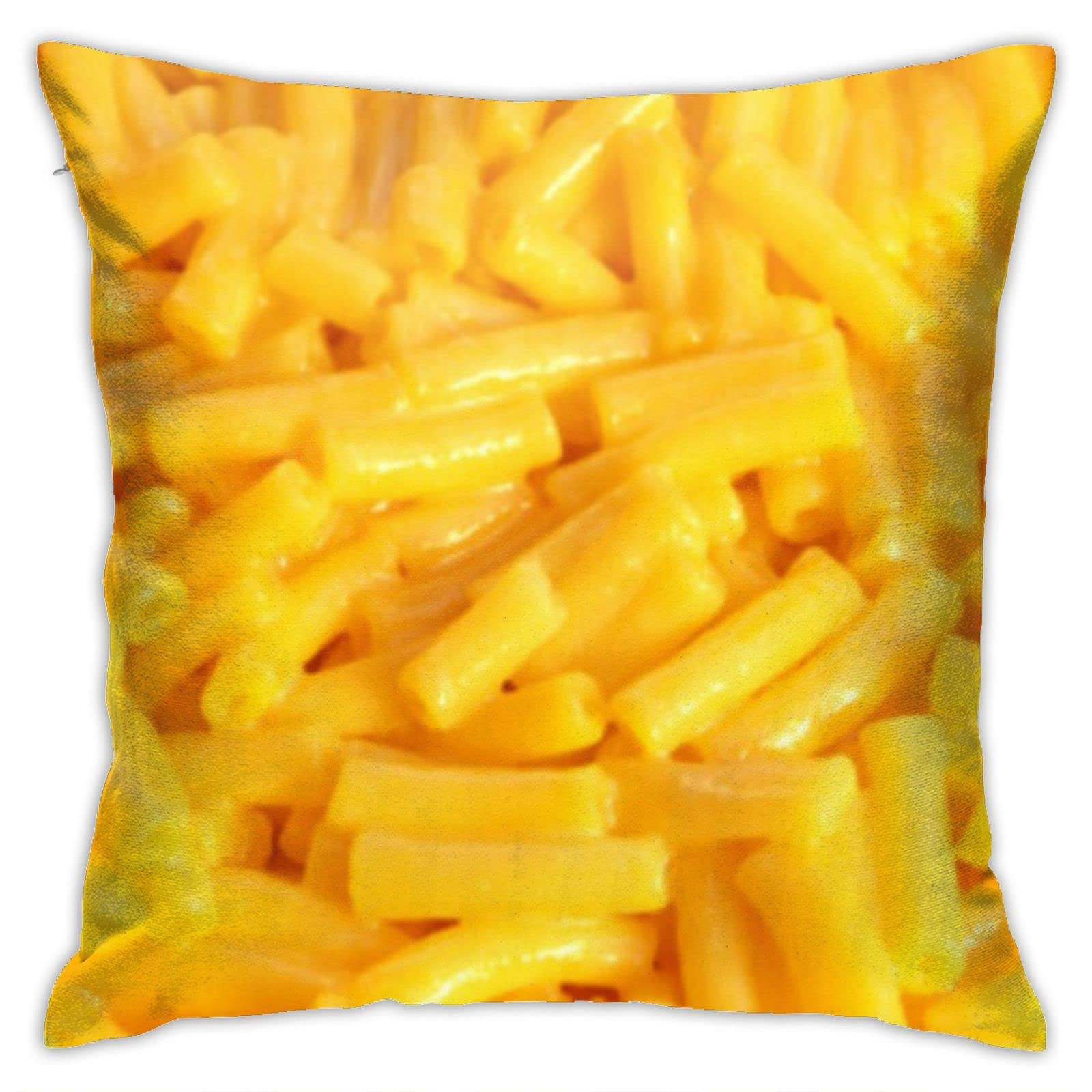 Amazon.com: Fun Food Cheese Square Pillow Cover Home Bedroom Interior ...