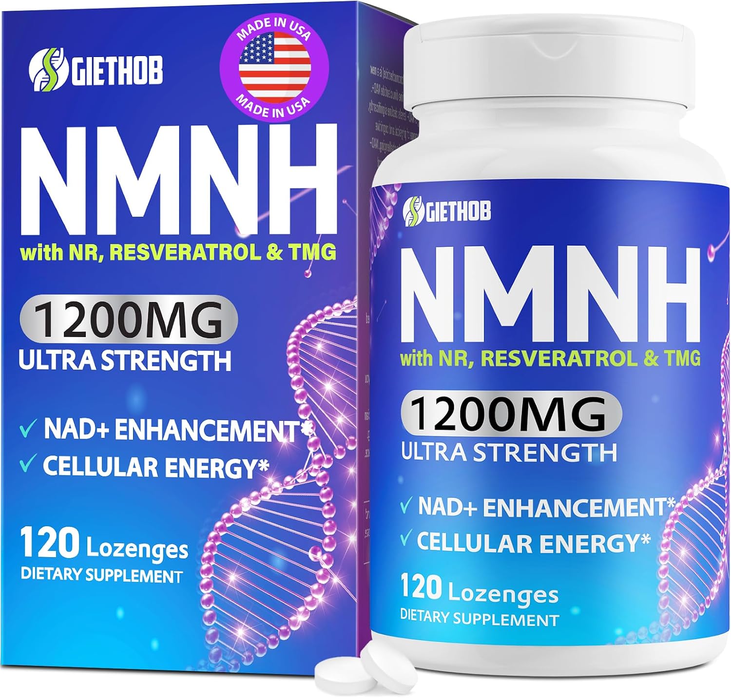Amazon.com: Wriayrui Sublingual NMNH (Dihydronicotinamide ...