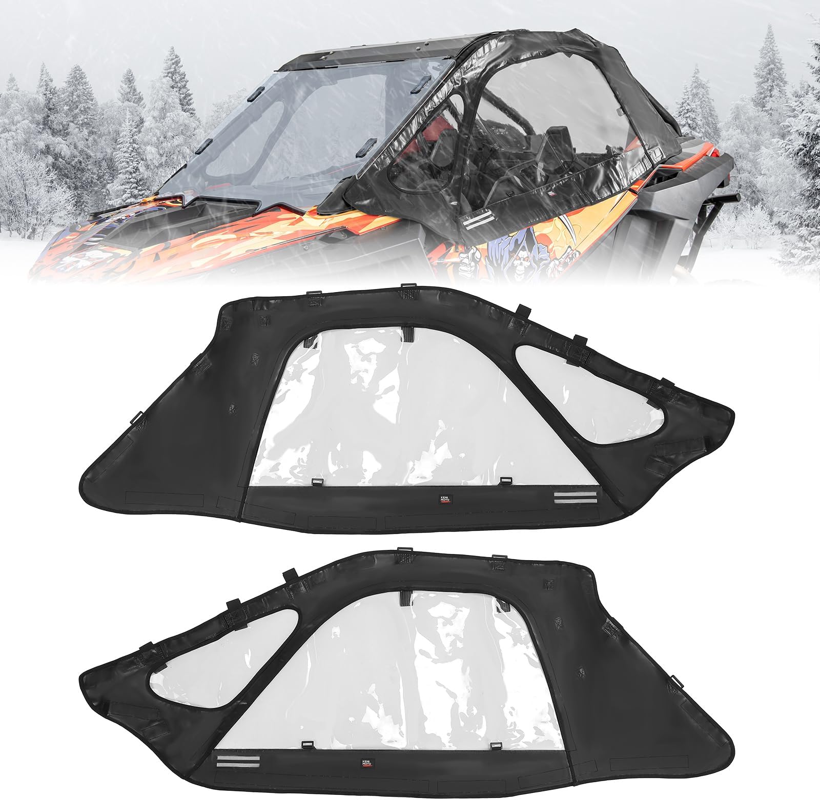 Amazon.com: KEMIMOTO PRO XP Upper Doors, Soft Cab Enclosures 2024 ...