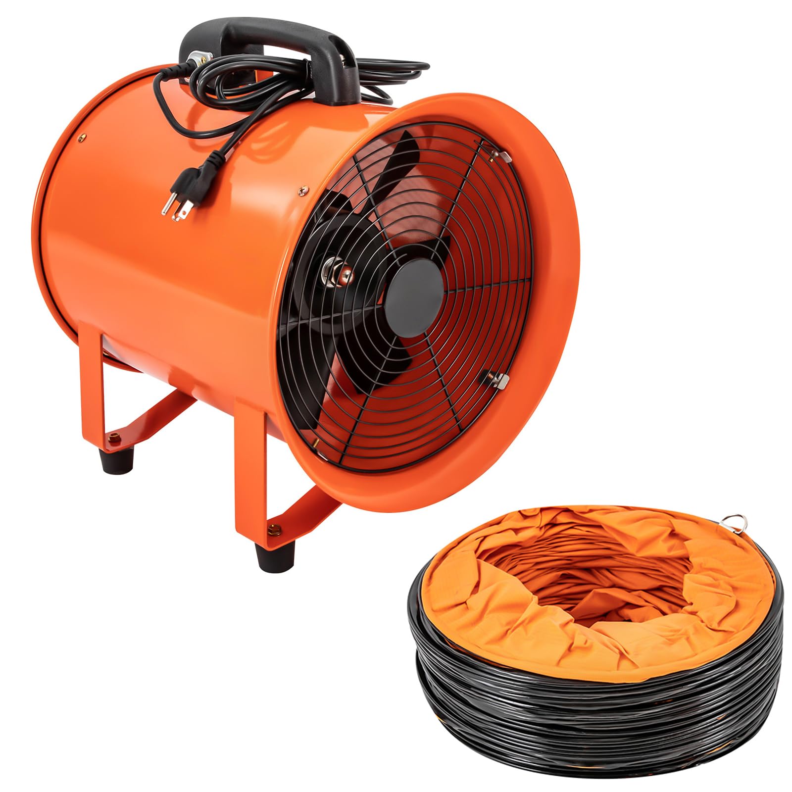 Amazon.com: Utility Blower Fan, 12 inch Ventilator Blower, 2800/3300RPM ...