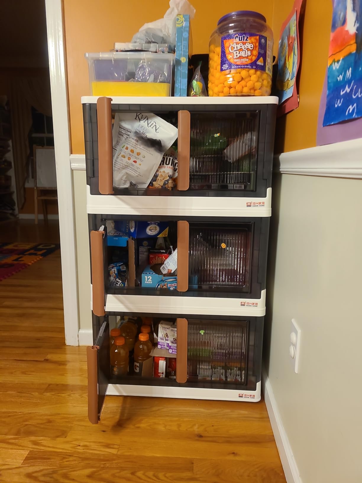 $10/mo - Finance HAIXIN Storage Bins with Lids, Collapsible and ...