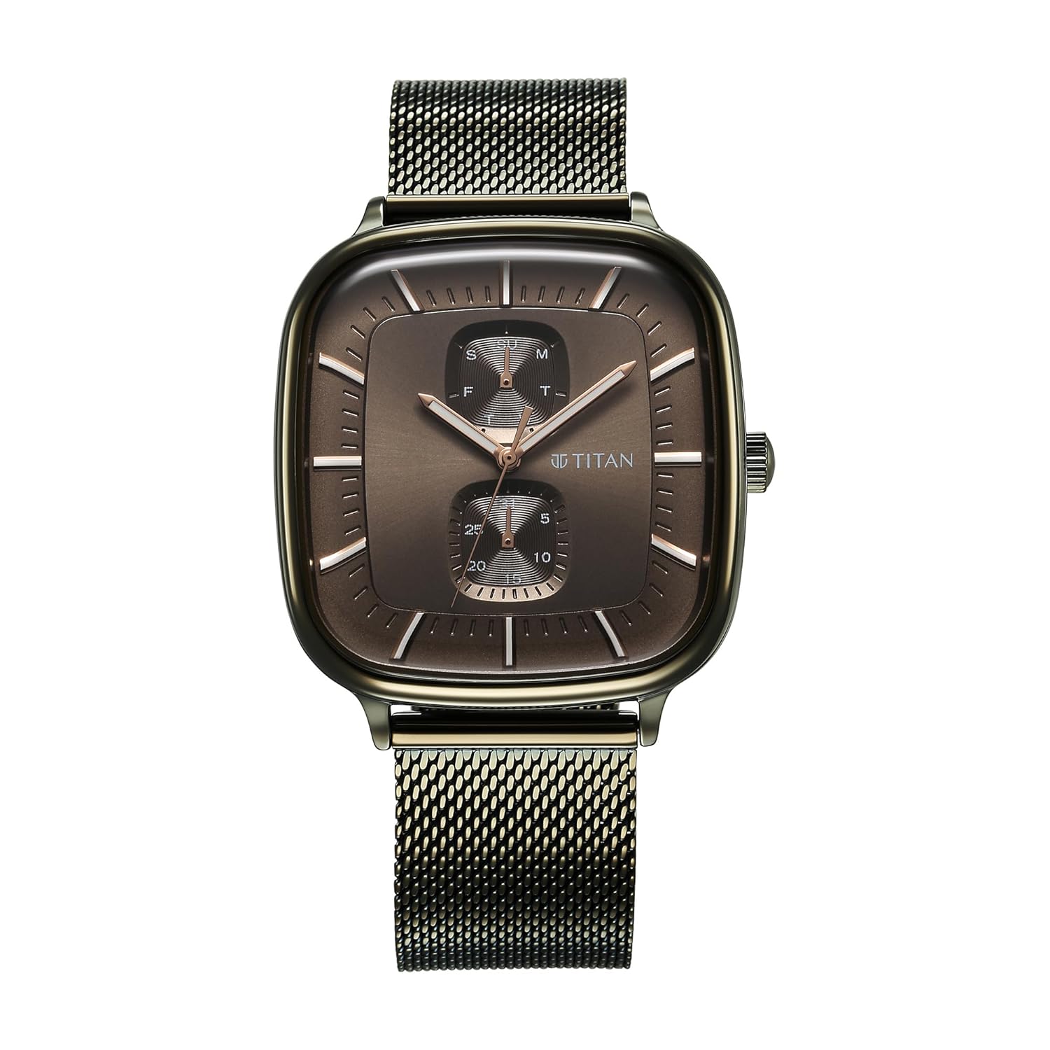 Titan Avant Garde Quartz Multifunction Watch for Men