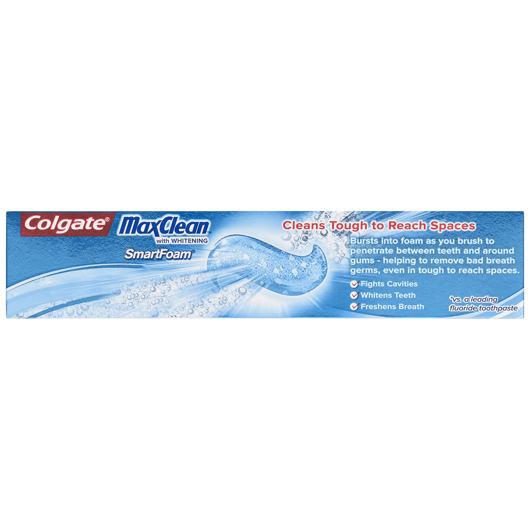 Colgate MaxClean Whitening Foaming Toothpaste with Flu...B0795VHRJZ ...