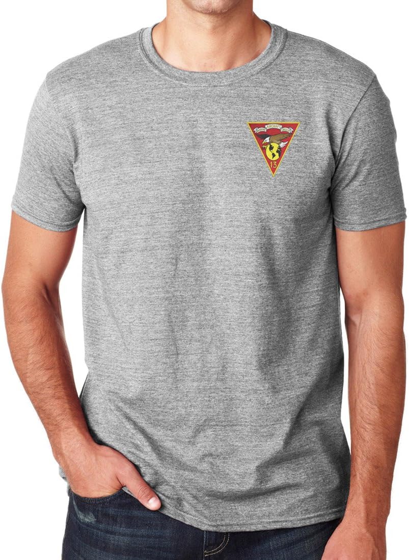 Amazon.com: USMC Marines MAG 13 Embroidered Logo - Ringspun Cotton T ...