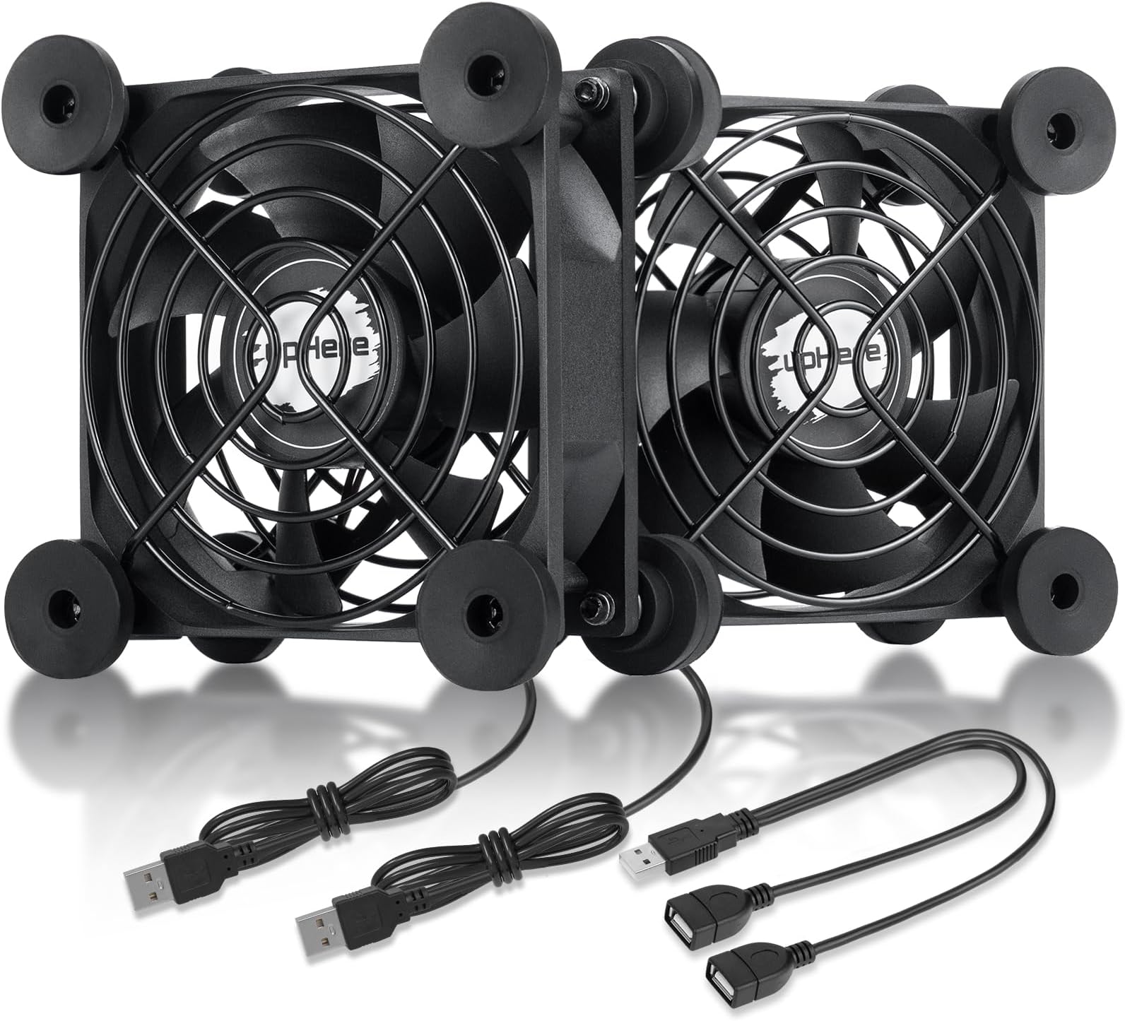 upHere gaming 80mm Fan USB Powered Fans Quiet computer cooling 5v Fan ...