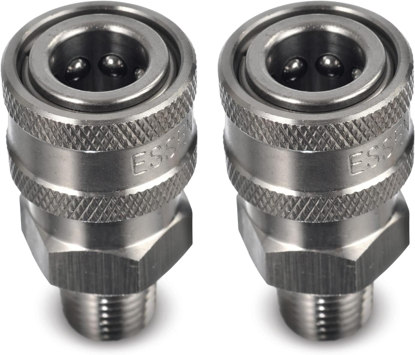 Amazon.com: 4pcs Pressure Washer Coupler, NPT 1/4 Inch Stainless Steel ...