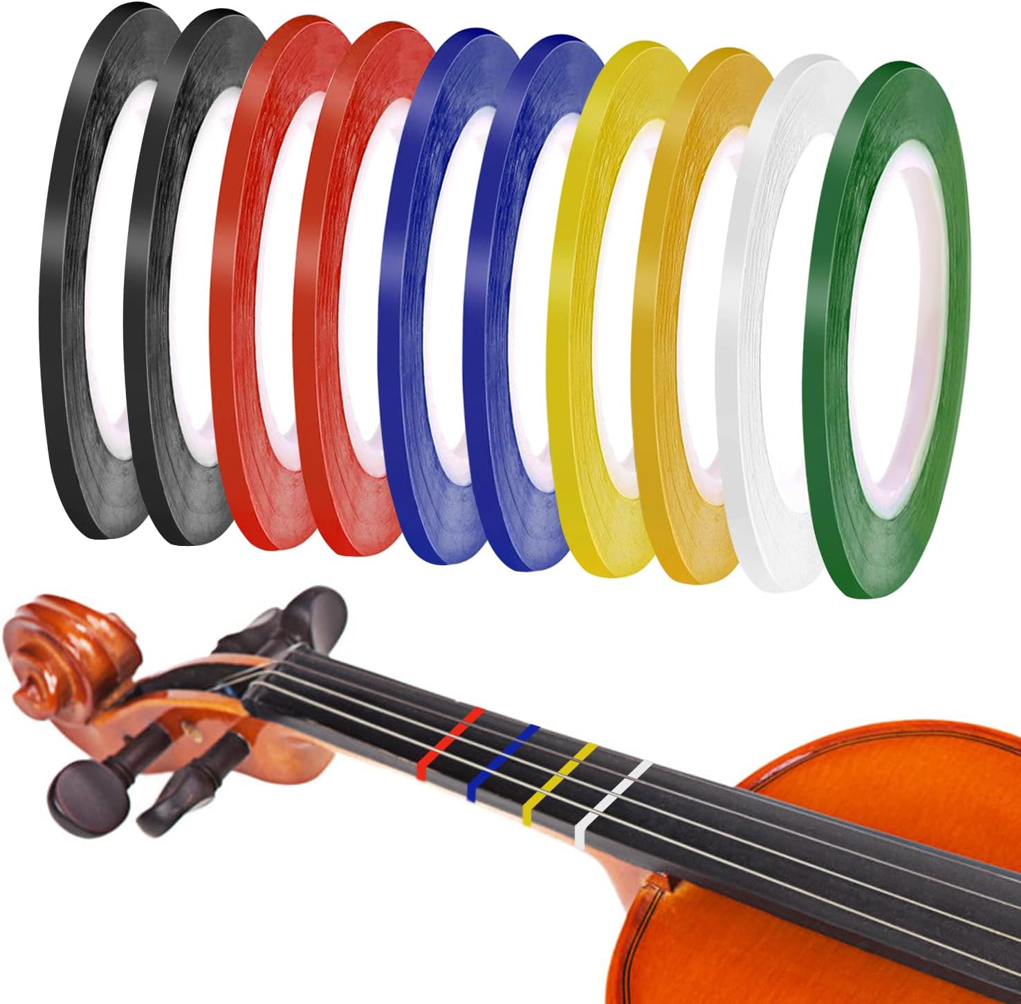 Violin String Color Chart Chorda Gut Upright Bass Strings