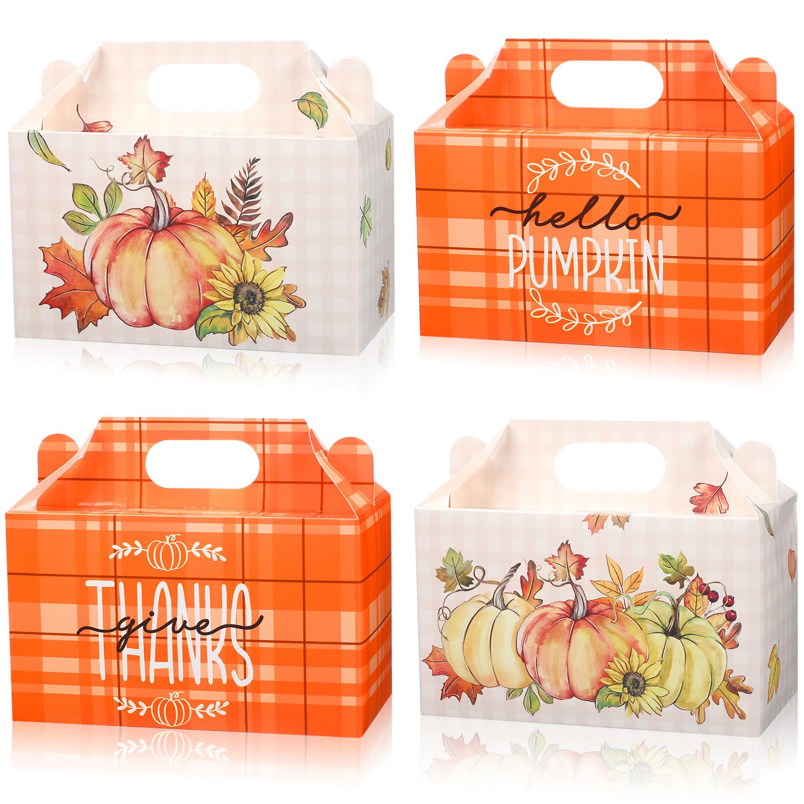 Amazon.com: Pasimy 24 Fall Party Candy Boxes Thanksgiving Party Treat ...