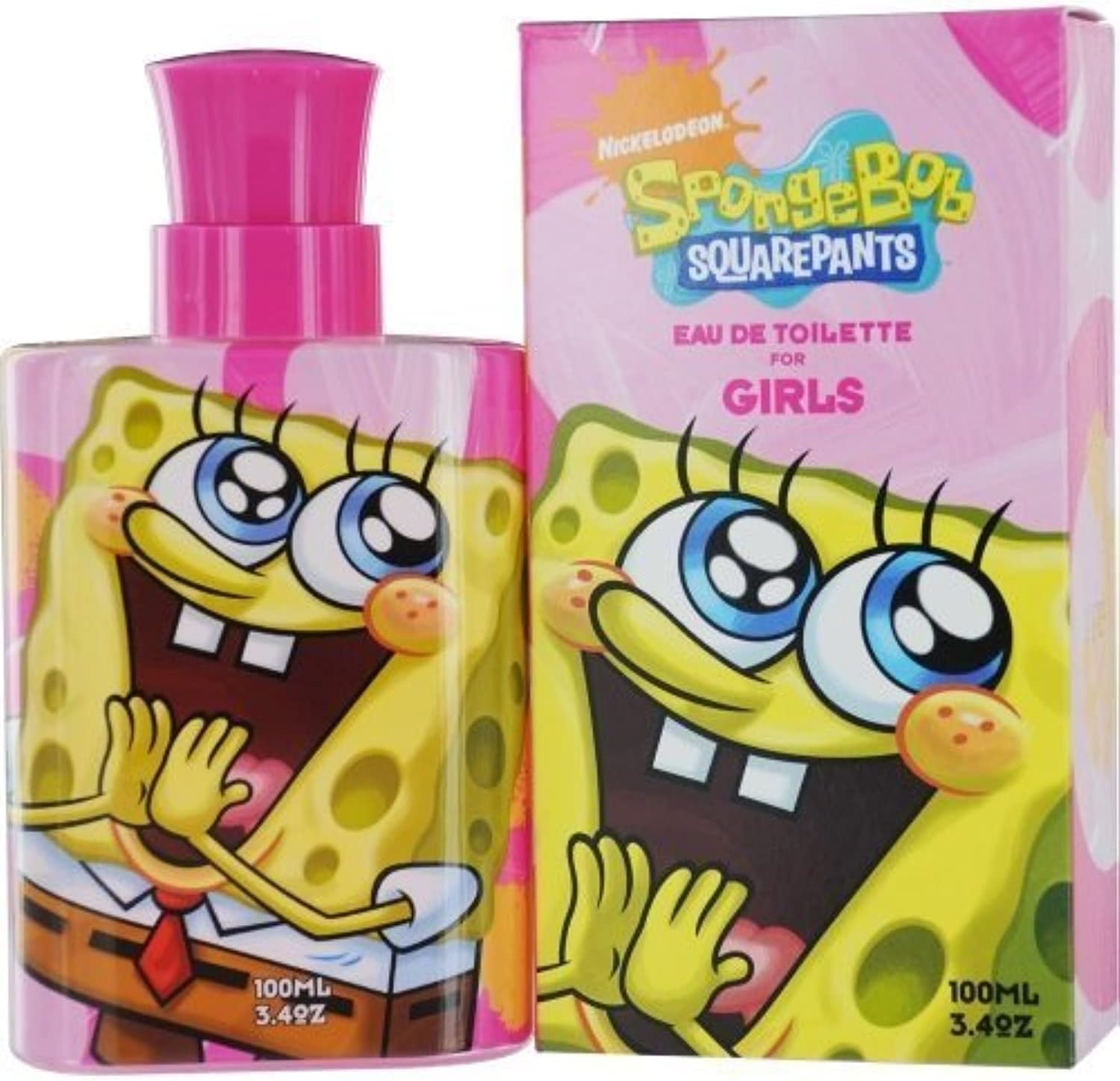 Amazon.com : Nickelodeon Spongebob Squarepants Eau De Toilette Spray ...