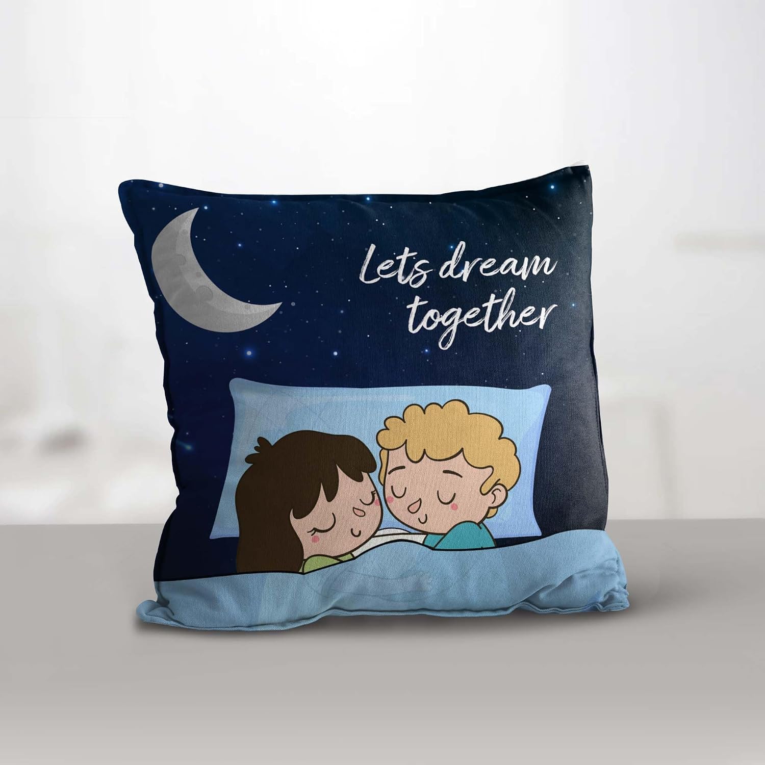 Buy eCraftIndia Couple Sleeping Under The Moon Let's Sleep Together ...
