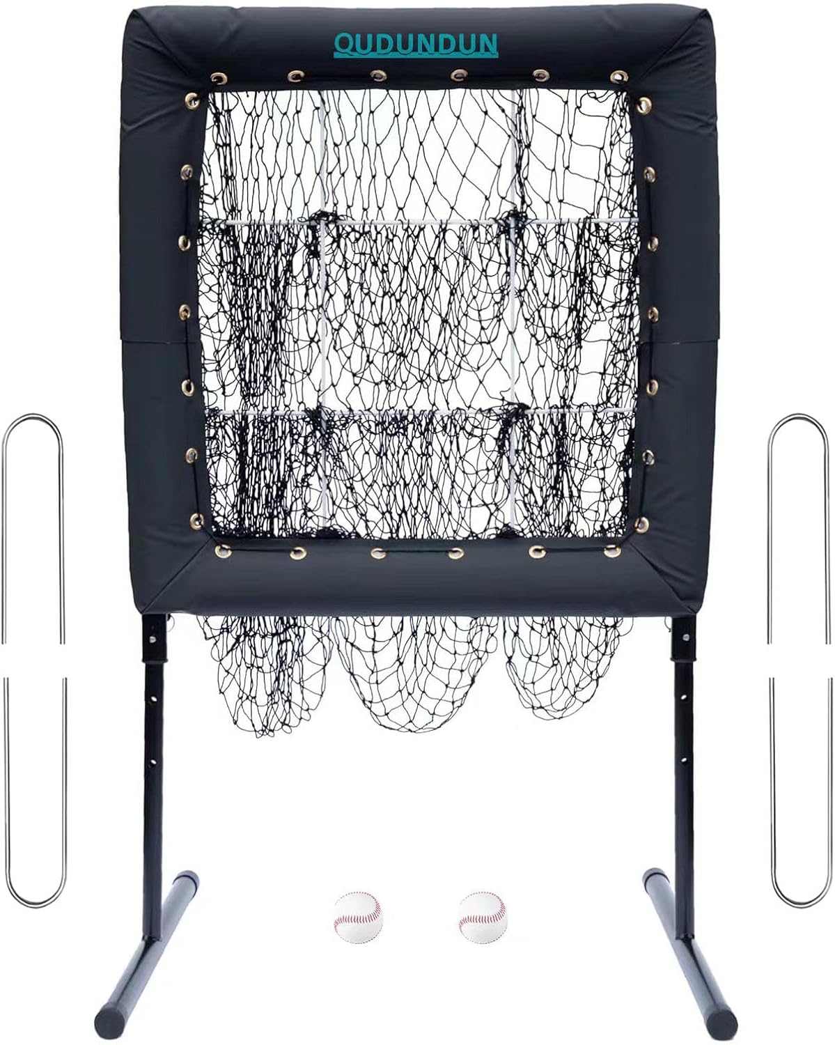 Amazon.com: 9 Pocket Pitching Net,Baseball Pitching Target,Pitching Net ...