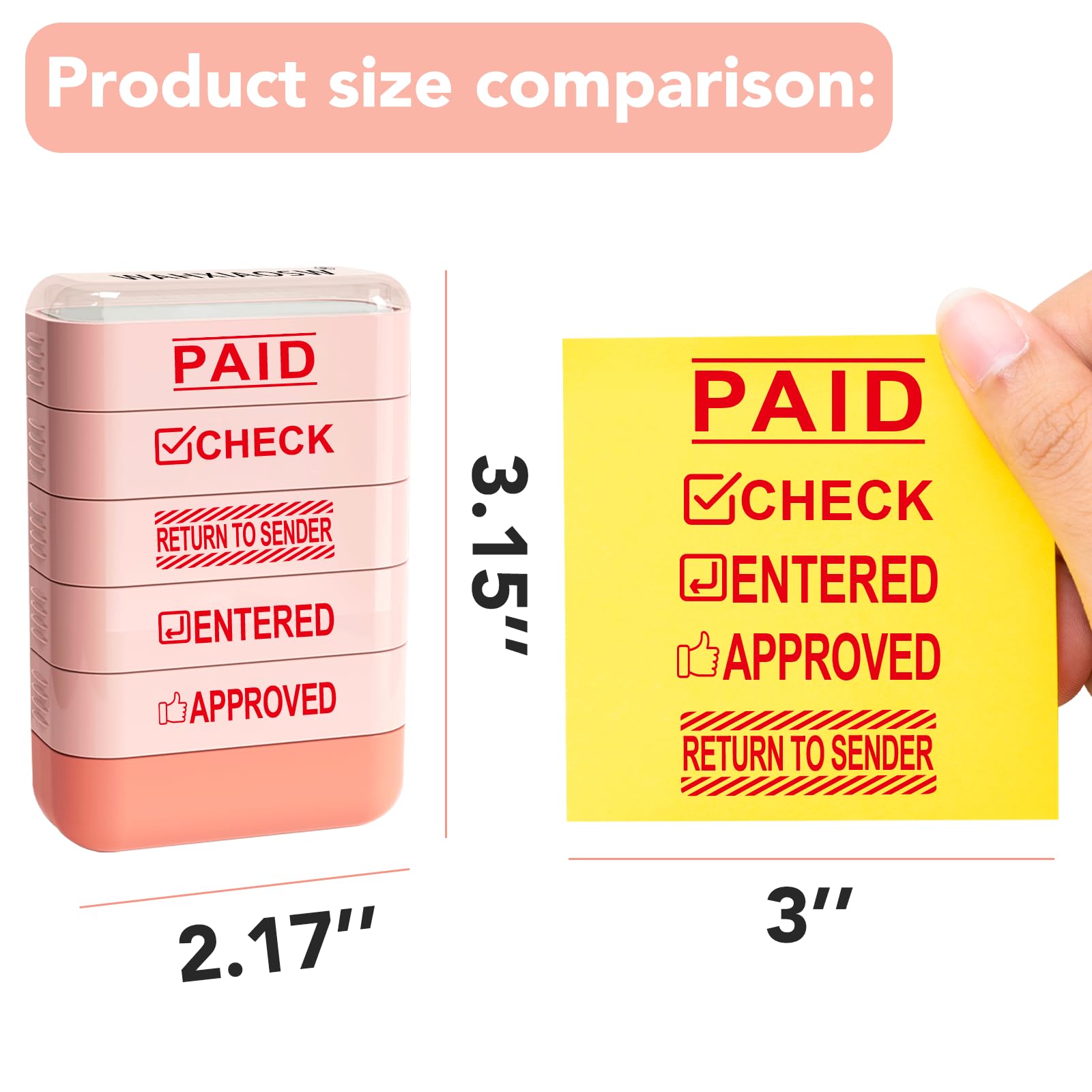Snapklik.com : Building Blocks Office Stamps 5-Layer Stacked Office ...