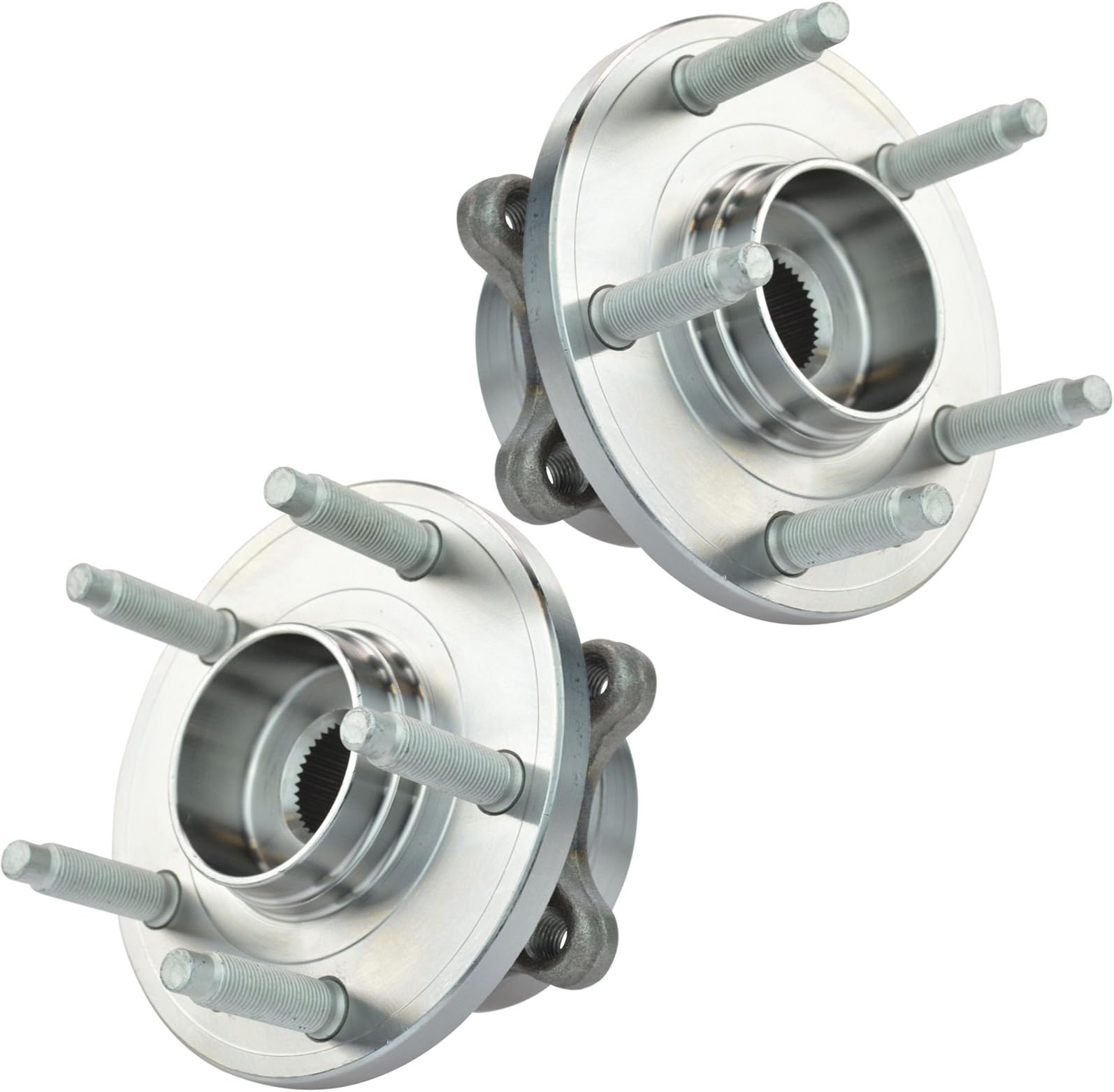 Amazon.com: KUSATEC 513275 2PCS Front/Rear Wheel Bearing and Hub ...