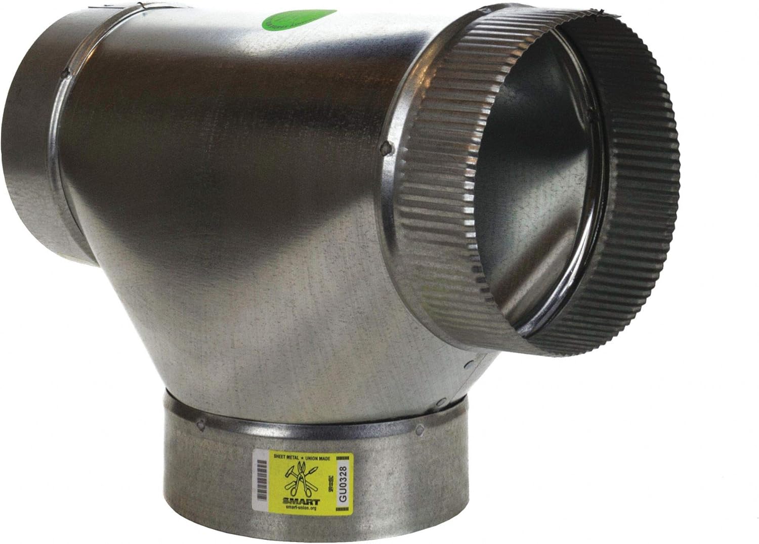 4" Tee Round Duct Fitting, 26 ga. - Amazon.com