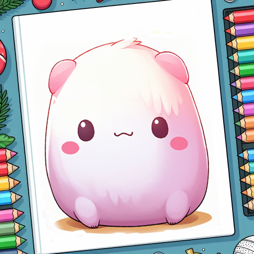 Squishies Coloring Pages For Toddlers and Kids - Squish Kawaii Coloring ...