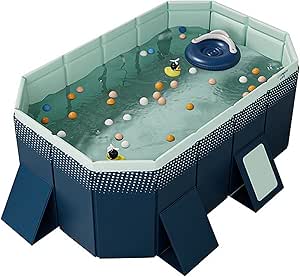 Amazon.com: Foldable Swimming Pools, Hard Plastic Shell Portable ...
