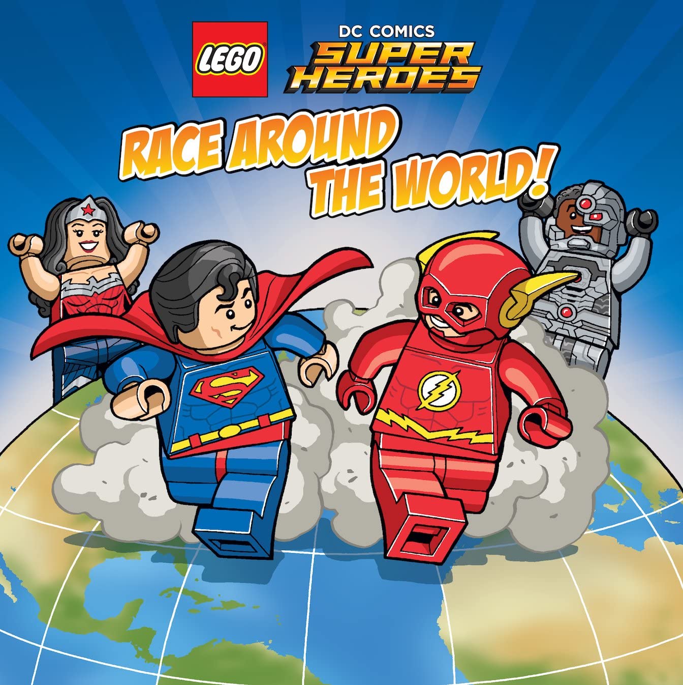 LEGO® DC SUPER HEROES Race Around the World - A LEGO picture book: 1 ...