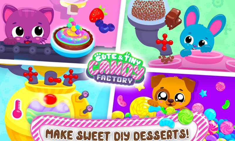 Cute & Tiny Candy Factory - Sweet Dessert Maker for Kids:Amazon.com ...