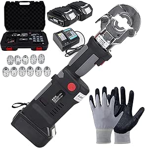 Amazon.com: Electric Hydraulic Wire Crimper,Copper Tube Fittings ...