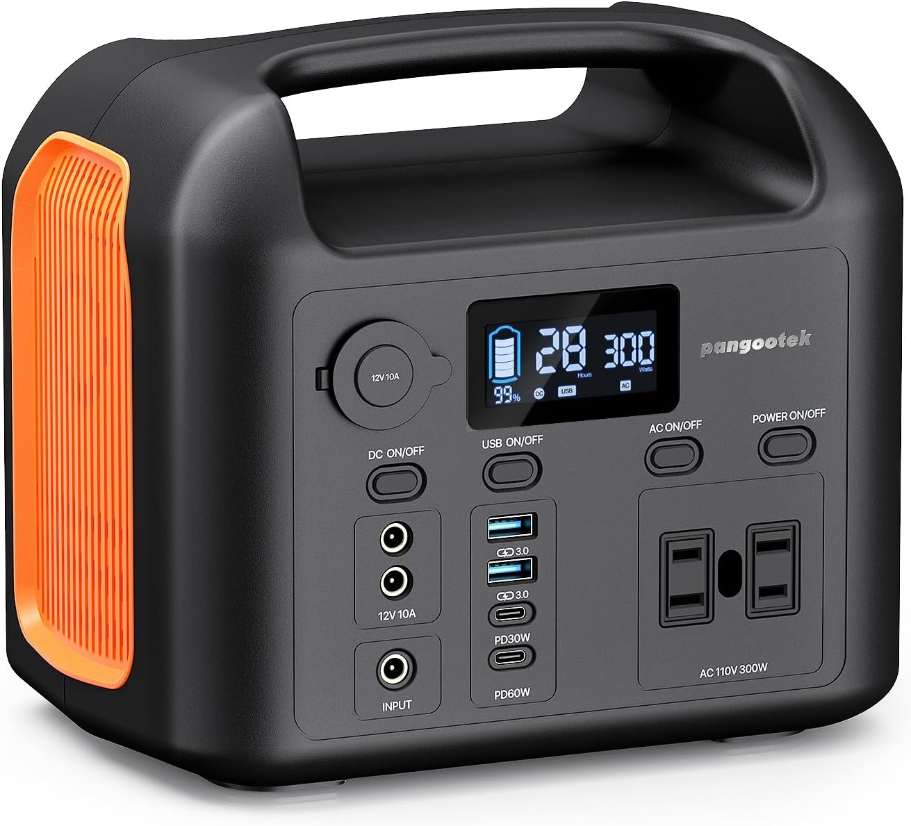 Amazon.com : EnginStar Solar Generator, 300W Portable Power Station ...