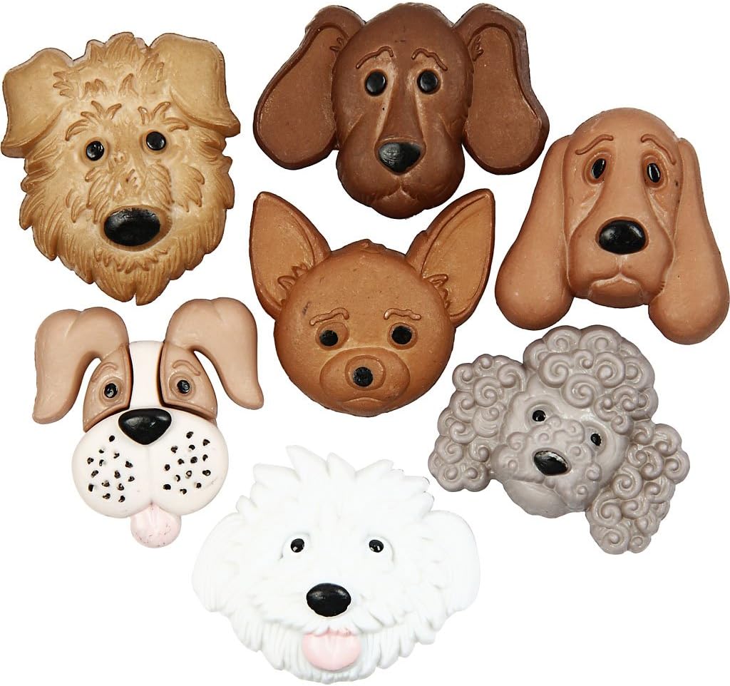 Amazon.com: Fuzzy Faces - Buttons