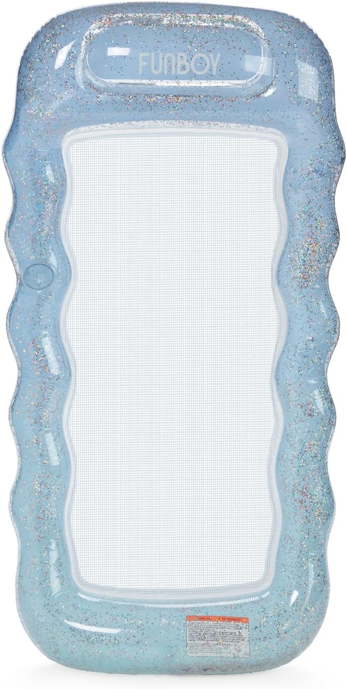 Amazon.com: FUNBOY Giant Inflatable Glitter Unicorn, Luxury Float for ...