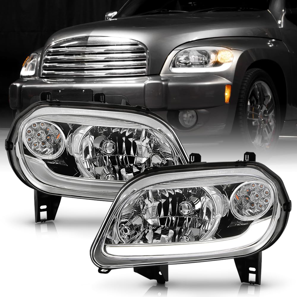 Snapklik.com : For 2006-2011 Chevy HHR Upgrade Style Chrome Housing LED ...