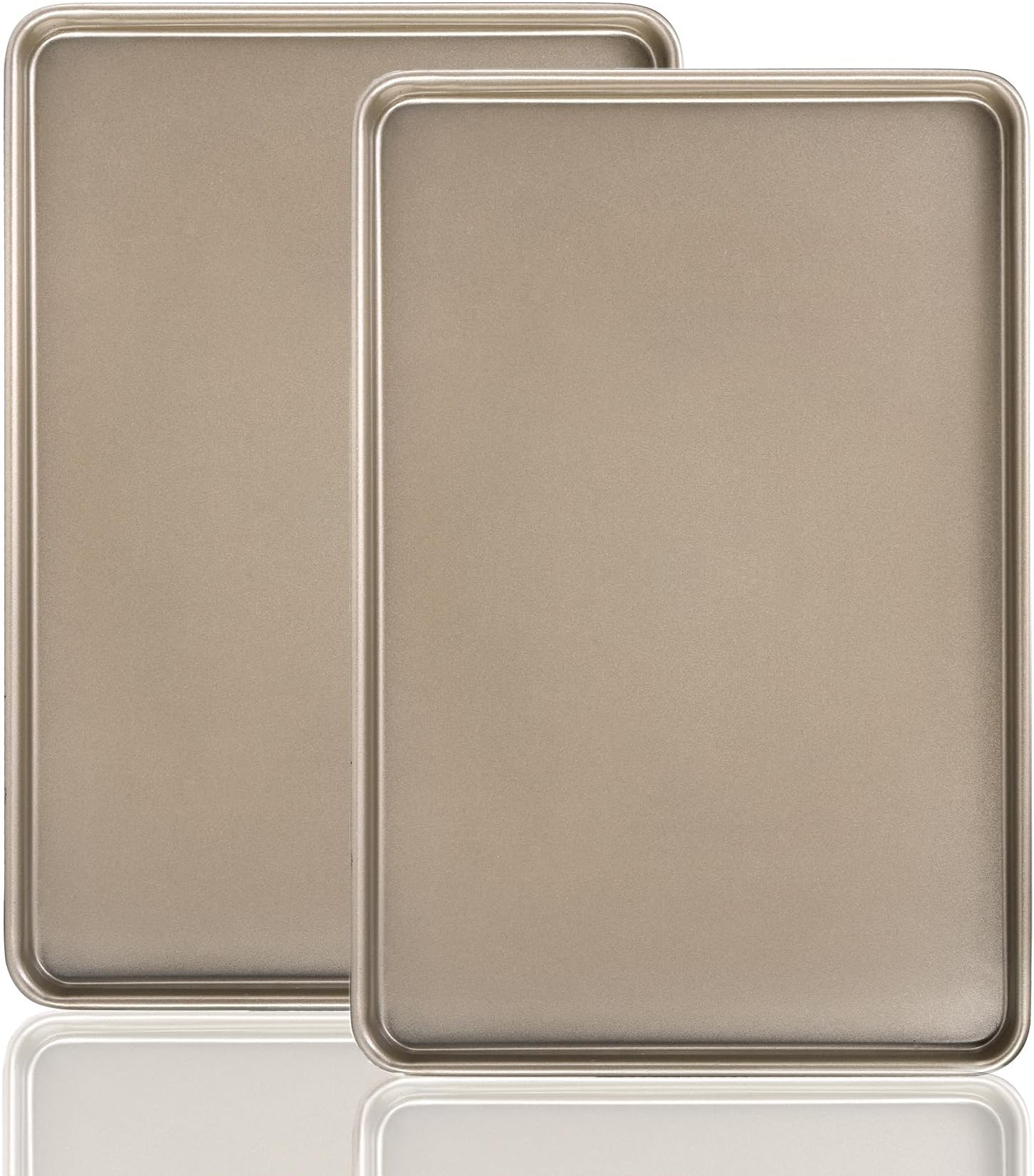 Amazon.com: SS&CC Little Small Baking Sheets Nonstick Set of 2 (9.5inch ...