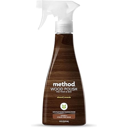 Amazon.com: Method Wood Polish, Almond, For Wood Surfaces, Furniture ...